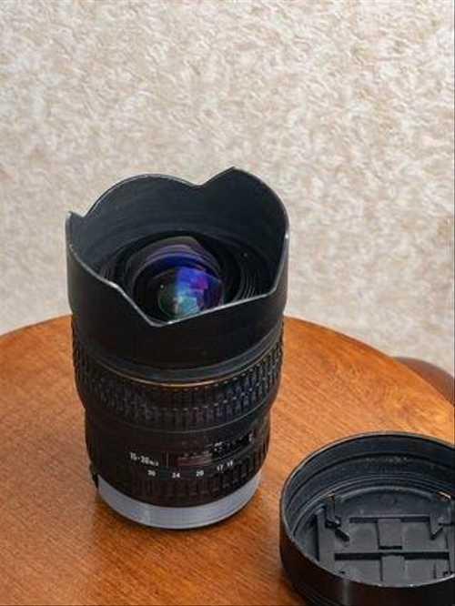 Объектив Sigma Zoom 15-30mm 3.5-4.5 DG EX Canon