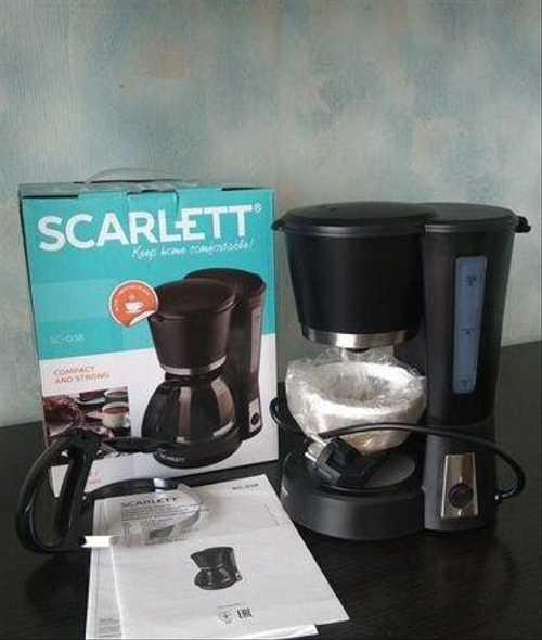 Кофеварка капельная Scarlet SC-038