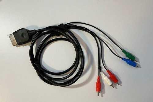 Original xbox компонентный кабель