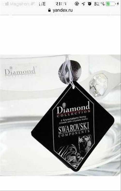 Ваза swarovski Diamond