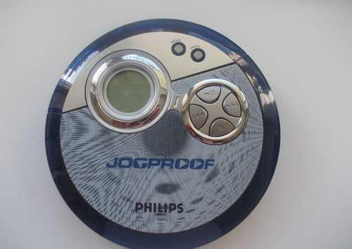 Плеер cd philips jogproof с чехлом