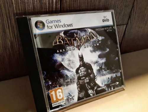 Компьютерная игра Batman Arkham Asylum PC DVD