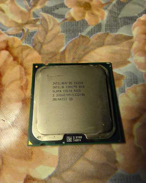 Процессор Intel Core2 Duo E6550