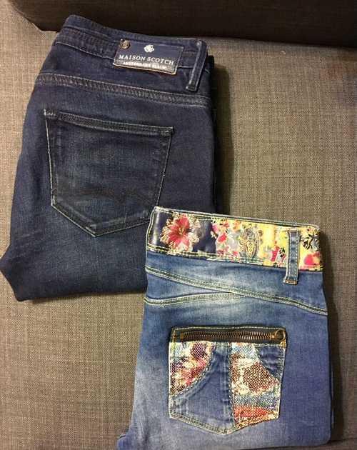 Джинсы Maison Scotch и Desigual