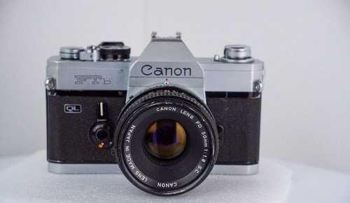 Canon FTb + canon FD 50/1.8