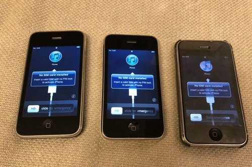 3 шт. iPhone 3G, 3Gs