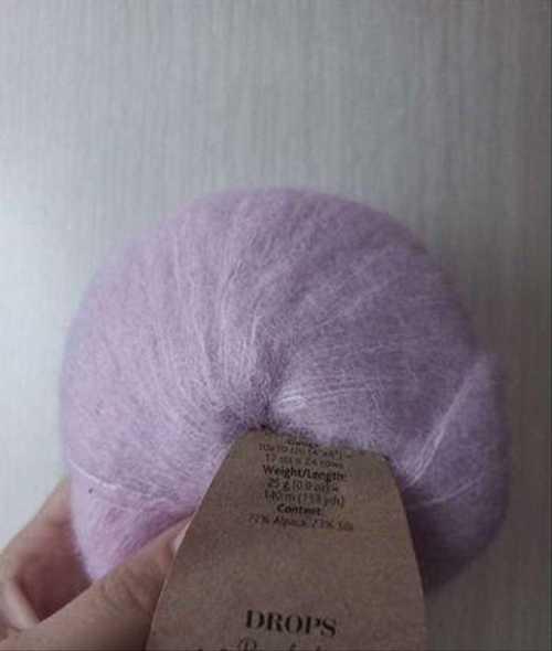 Пряжа Brushed Alpaca Silk Drops/Дропс, Альпака/шел