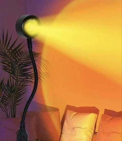 Закатная светодиодная лампа-прожектор