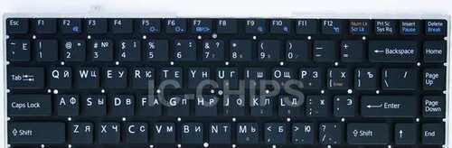 Клавиатура для ноутбука Sony Vaio VGN FW черная