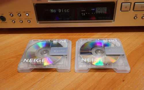 Минидиски minidisc Sony Neige 74 - 80 минут