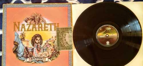Nazareth Rampant 1974 Виниловая пластинка Scand