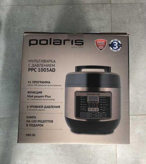 Новая Мультиварка с давлением Polaris PPC 1005AD