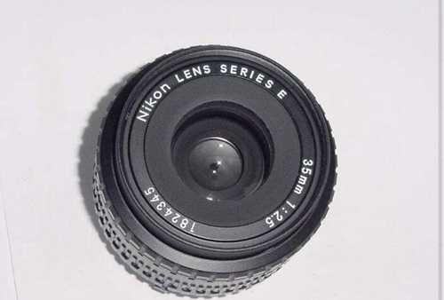 Объектив nikon lens series e 35mm