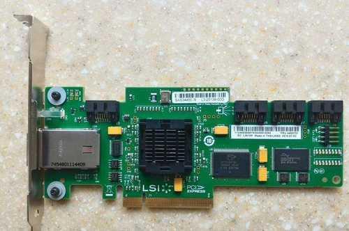 Контроллер pcie - 4 SATA LSI SAS3445E-R