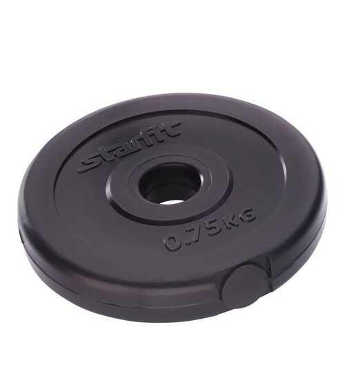 Диск пластиковый BB-203, d26 мм, черный, 0,75 кг