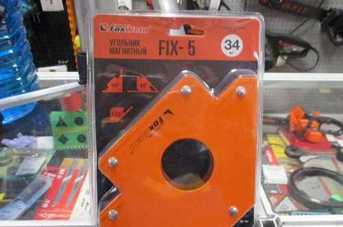 Магнитный угольник Foxweld FIX-5 до 34кг