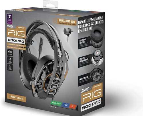 Игровые наушники plantronics rig 500 pro hc