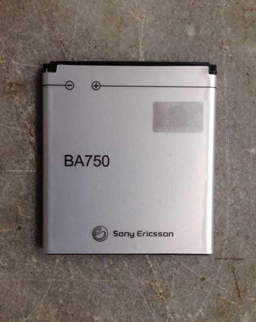Аккумулятор BA750 для Sony Ericsson