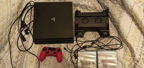 Игровая приставка PlayStation 4 Pro (1 TB), Black