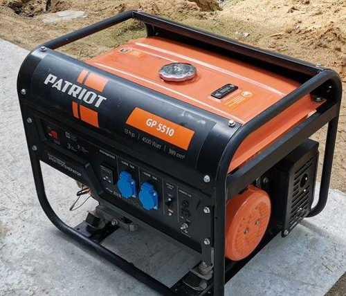Генератор бензиновый patriot GP 5510 (4500 Вт)