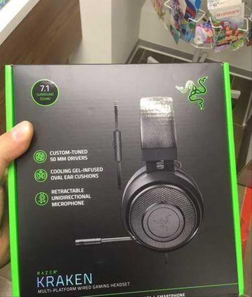Игровые наушники razer Kraken 7.1
