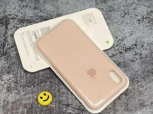 iPhone Xr Чехол Pink Sand Силикон Пудра