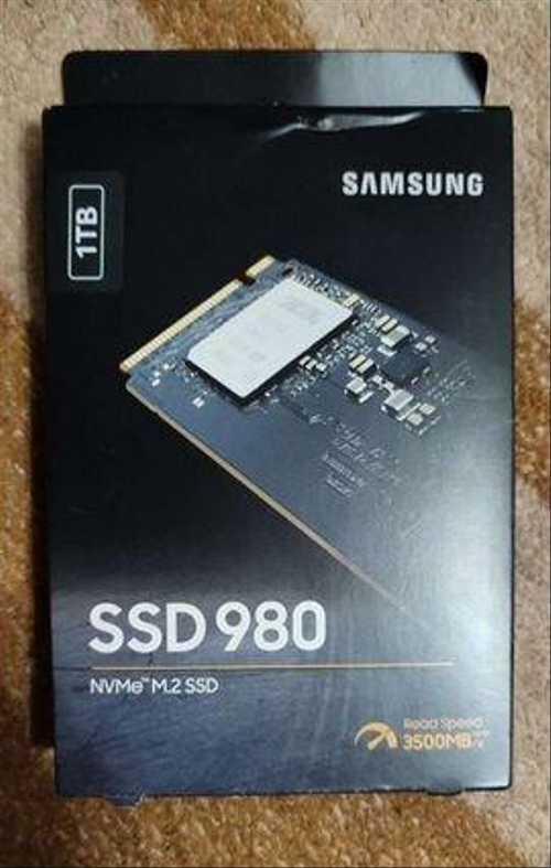 Жесткий диск 1 тб новый Samsung ssd 980