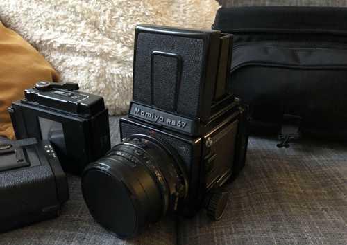 Mamiya RB67 pro SD с портретным объективом