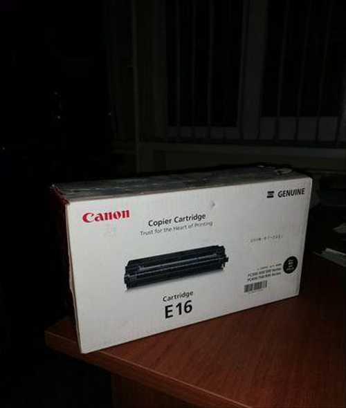 Картридж canon e16