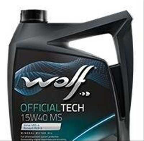 Масло моторное wolf officialtech