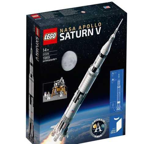 Lego Ideas 21309 nasa Apollo Saturn V Building Kit