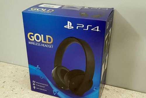 Беспроводные наушники Sony PS4 Gold