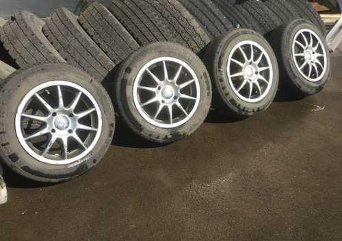 Диски Stilauto италия R15 4x114,3 Шины Hankook 185