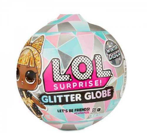 1 LOL Surprise Glitter Globe Doll Winter Disco лол