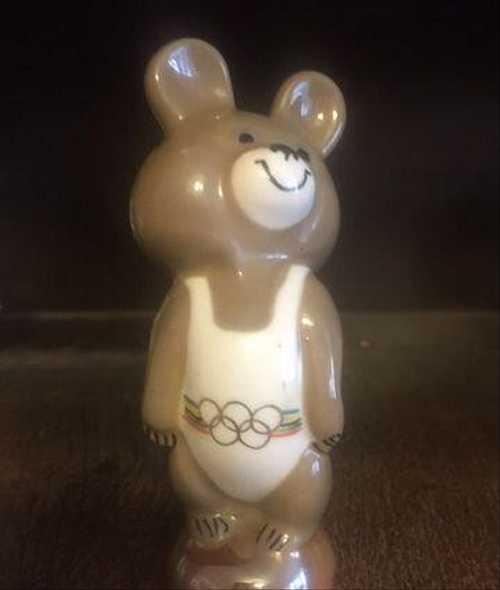 Статуетка. олимпийский Мишка. Олимпиада 80