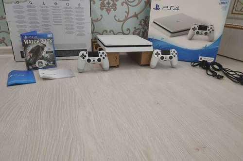 Sony PS4 Белый Ледник/2Джоя/50 Топ Игр
