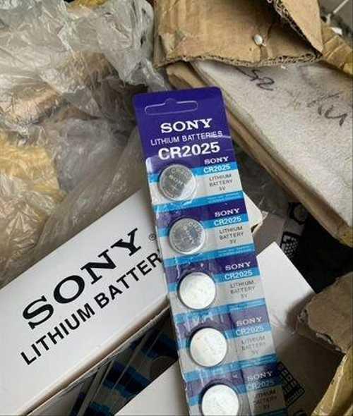 Батарейка sony Lithium CR2025