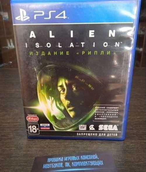 Alien: Isolation. Лицензия Playstation 4 PS4 PS