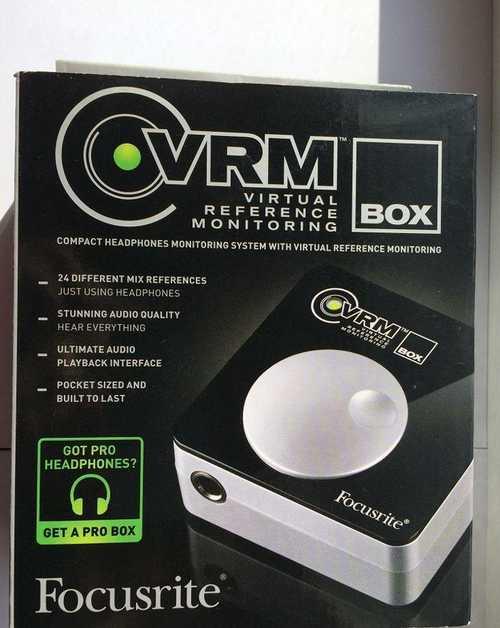 Focusrite vrm box