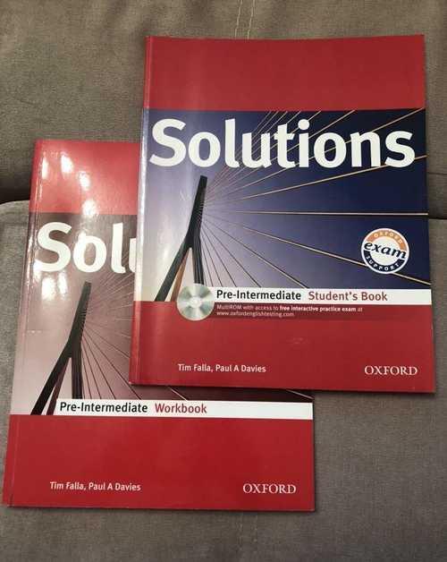 Solutions: pre-Intermediate. Solutions pre-Intermediate, издание 3. Solutions pre-Intermediate student's book. Third Edition solutions pre Intermediate Workbook.