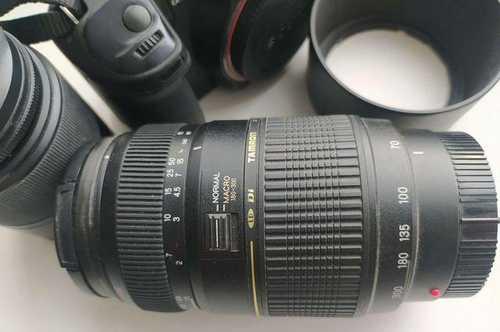 Объектив tamron 70-300 теле-макро, 4-5.6 для Sony