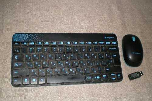 Беспроводные мышка с клавиатурой Logitech