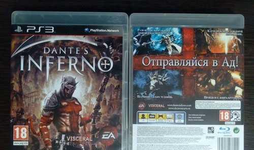 Игра Dantes Inferno для sony PS 3