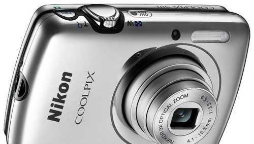 Компактный фотоаппарат Nikon Coolpix S01 новый