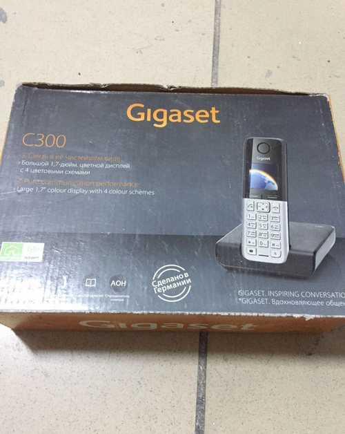 Беспроводной телефон Gigaset C300 (новый)