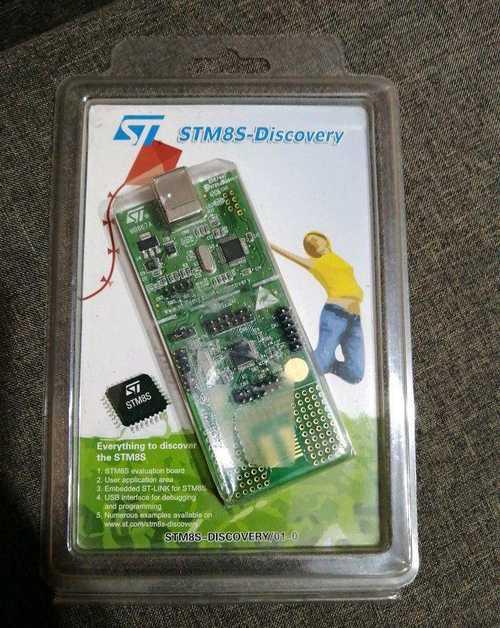 STM8S-discovery, Отладочная плата на базе MCU STM8