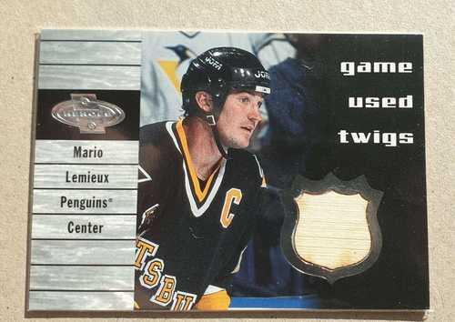 Хоккейная карточка Mario Lemieux Pittsburgh Pengui