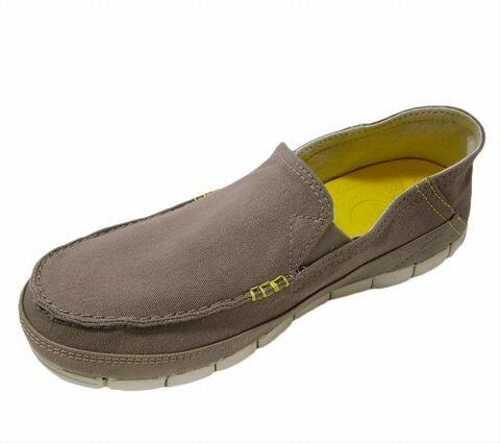 Бежевые мужские мокасины Crocs 14773-2G6