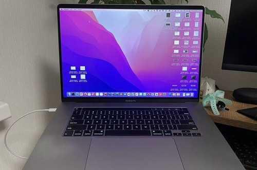 Apple MacBook Pro 2019 16’ i9 ram 16 гб ssd 1 тб