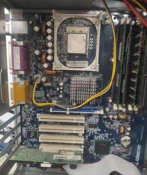 Связка Pentium 4, socket 478, 1.75 озу